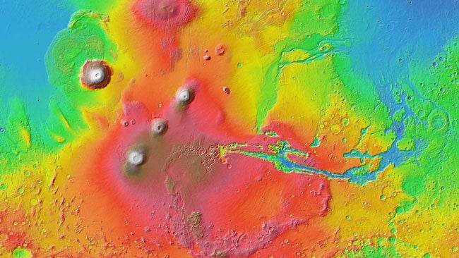Mars Had a Volcanic Eruption So Powerful It Shifted the Entire Planet ...