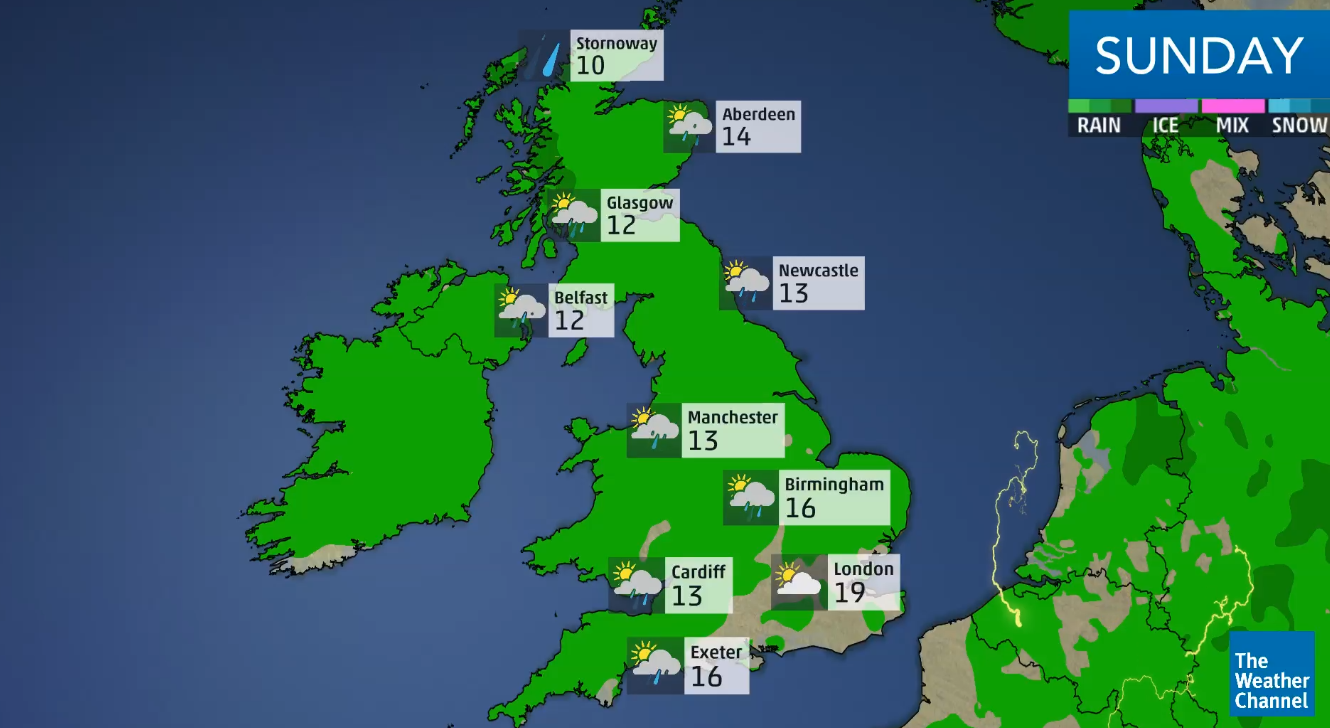 UK weather: Mini-heatwave to simmer down during weekend with April ...