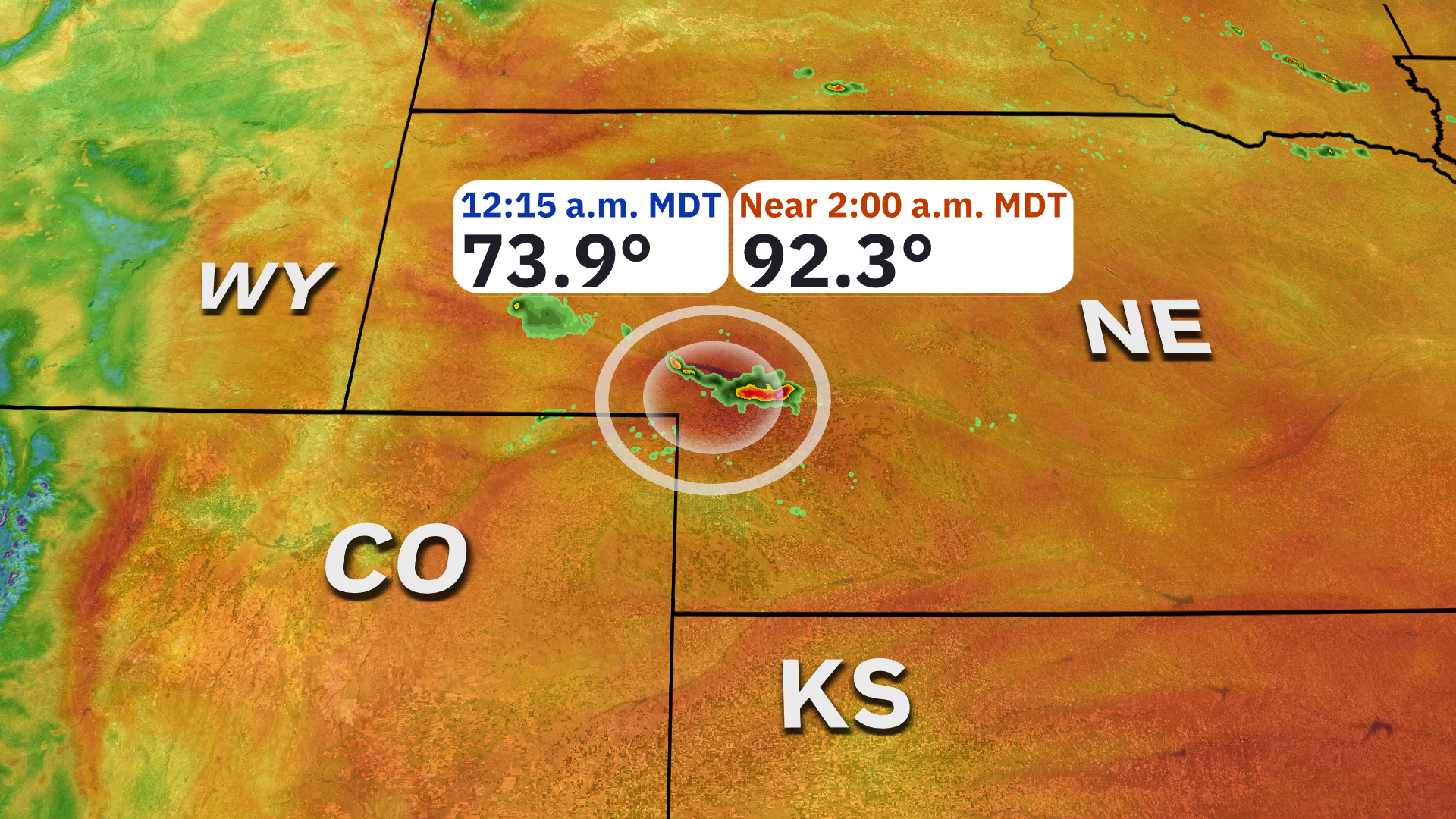 Heat Burst Causes Near 20-Degree Temperature Spike | Weather.com