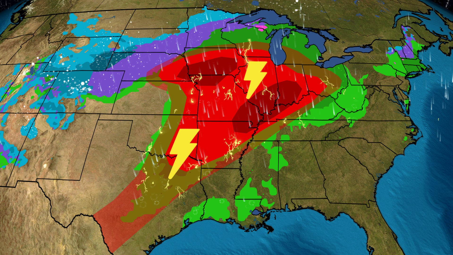 Tornadoes Confirmed near Houston as Severe Weather Strikes Southeast ...