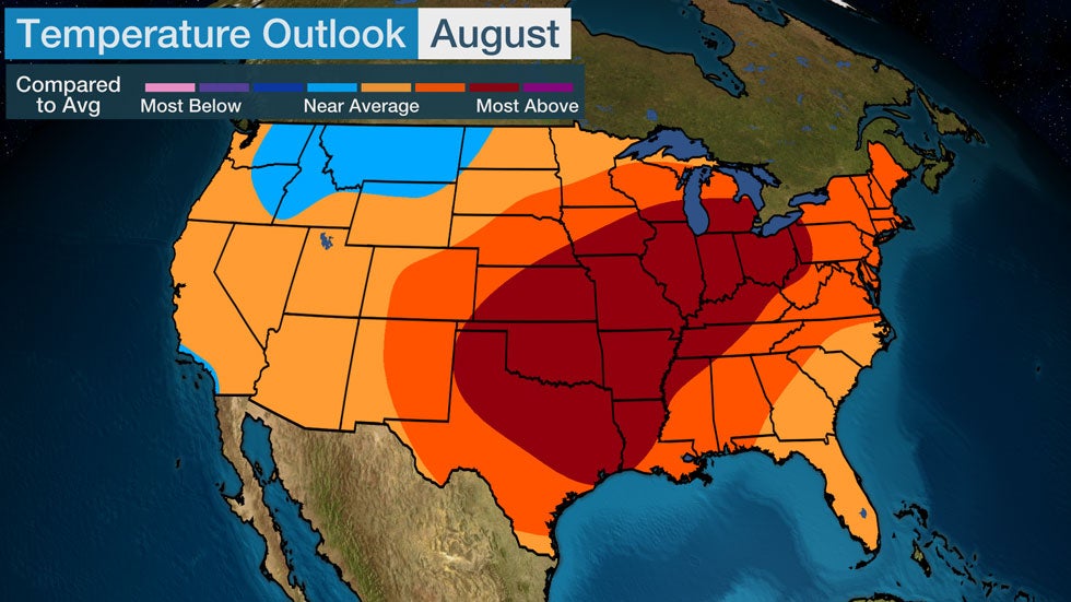 Could 2022 Be The Hottest Summer On Record In Texas? In Parts Of The ...