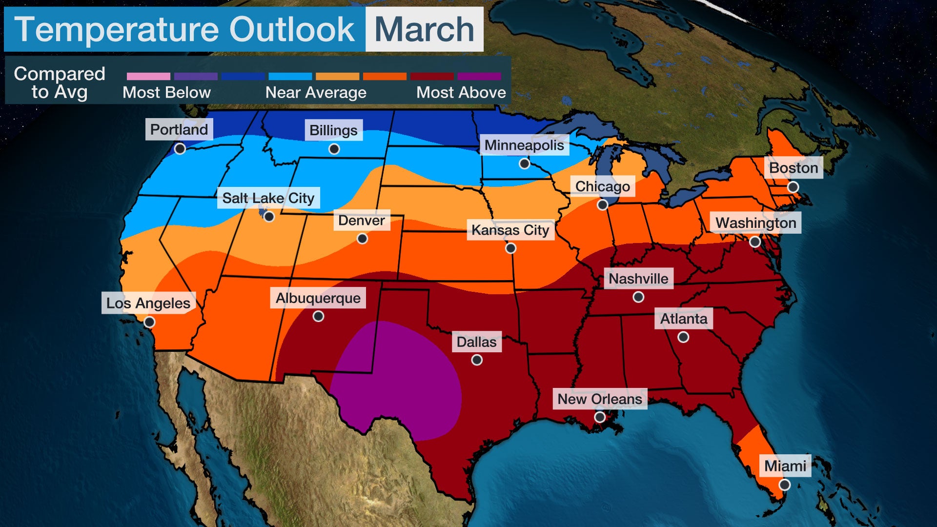 January-March Temperature Outlook: Colder Trend In North, Mild Southern ...
