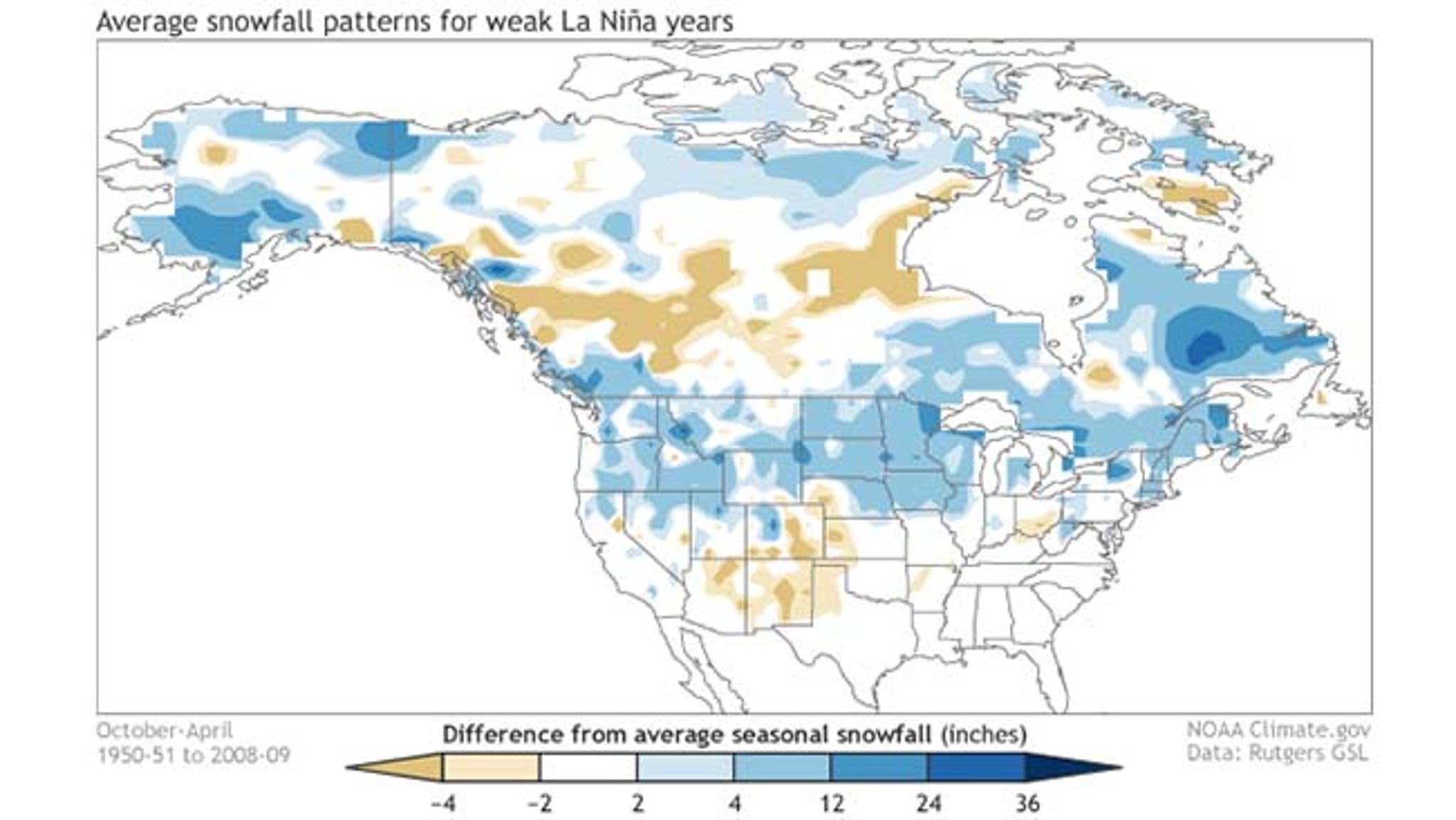 Does A Weak La Niña Affect Winter Snow? | Weather.com