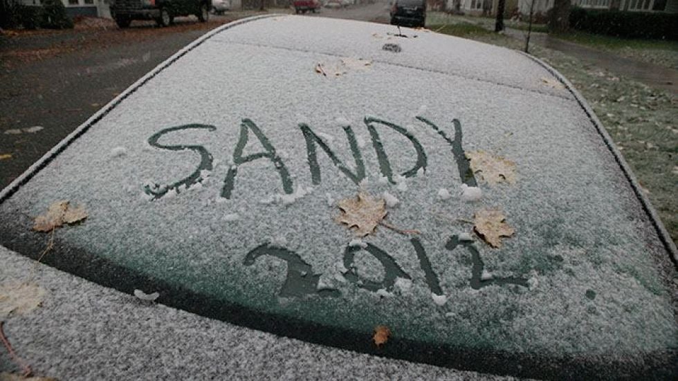 Superstorm Sandy's Stunning Snow | Weather.com