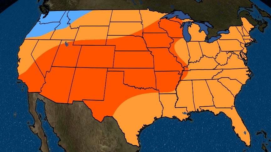 Fall 2017 Temperature Outlook: Warmer Than Average For Much of U.S ...