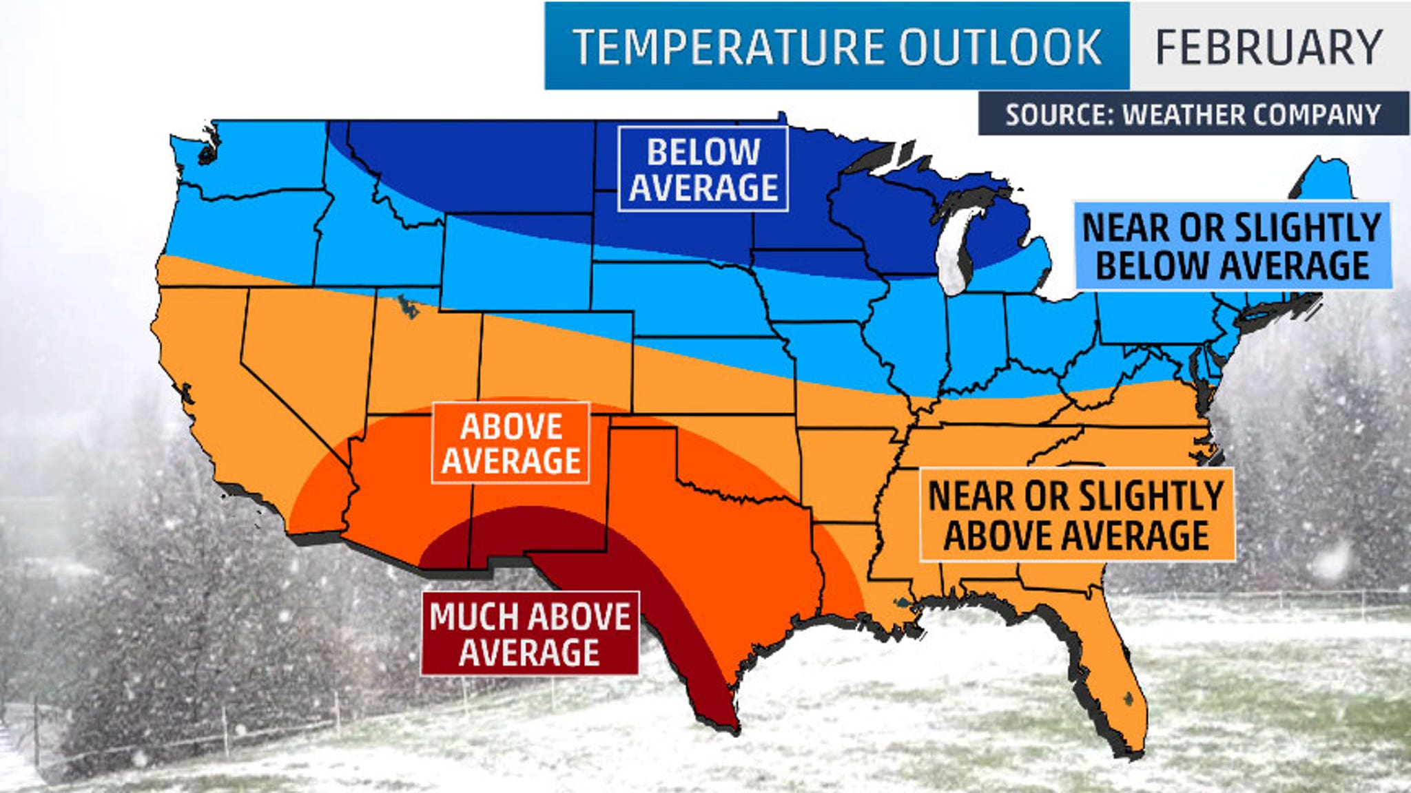 Winter 2019-20 Will Likely Be Warmer Than Average in Southern U.S ...