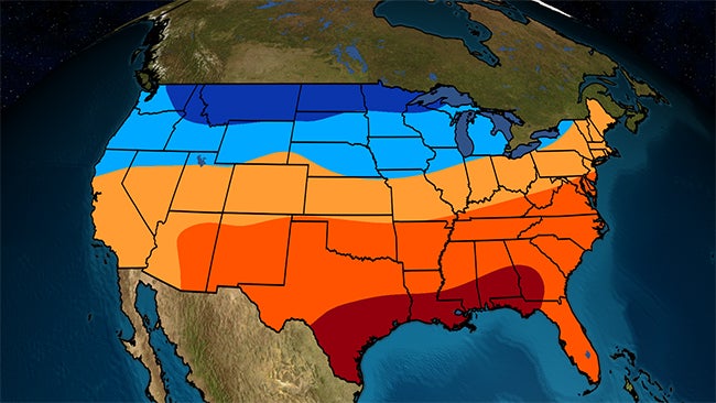 February-April Temperature Outlook: Any Influence From A Potential ...