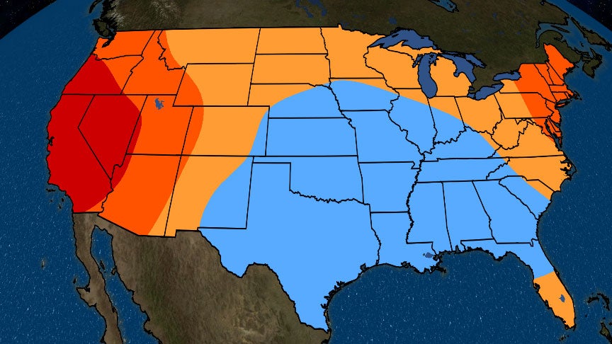 November, Winter 2018-19 Temperature Outlook: Cold in the South, Mild ...