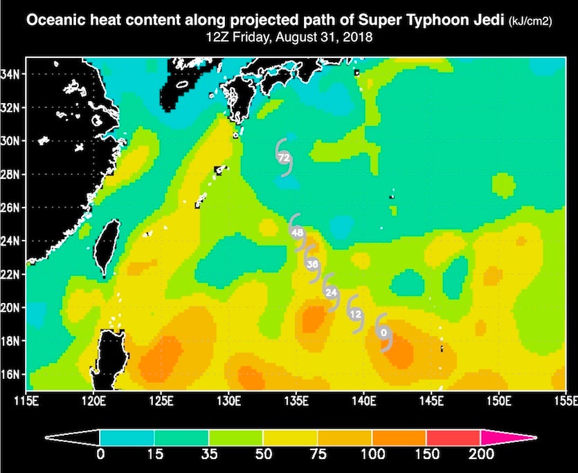 PTC 6 Still Likely to Become Florence; Super Typhoon Jebi Eyes Japan ...