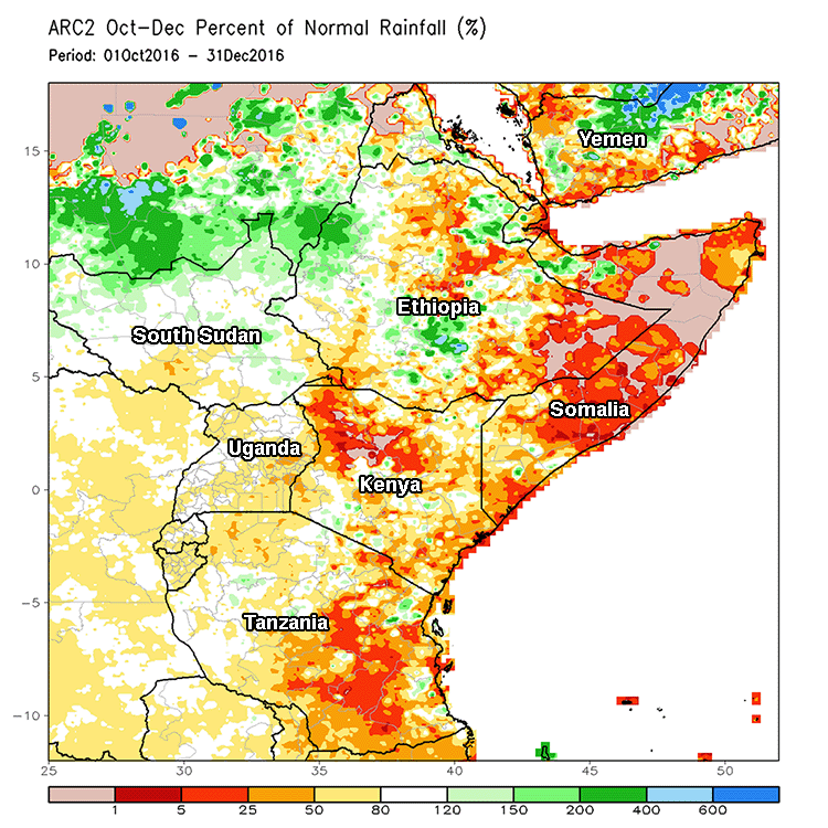 Rainy Season Starting Late for Dire Somalia Drought Areas | Weather ...