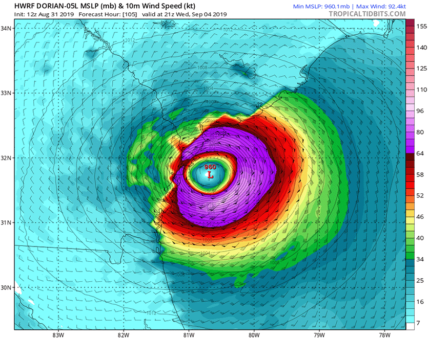 Uncertainty Widens for Southeast Impacts from Extremely Dangerous ...